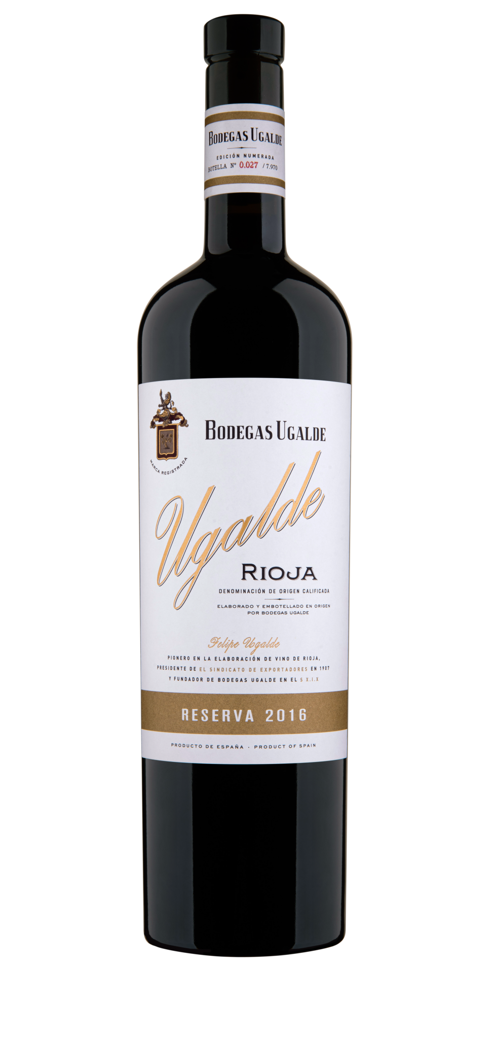 FELIPE UGALDE RESERVA – Bodegas Ugalde